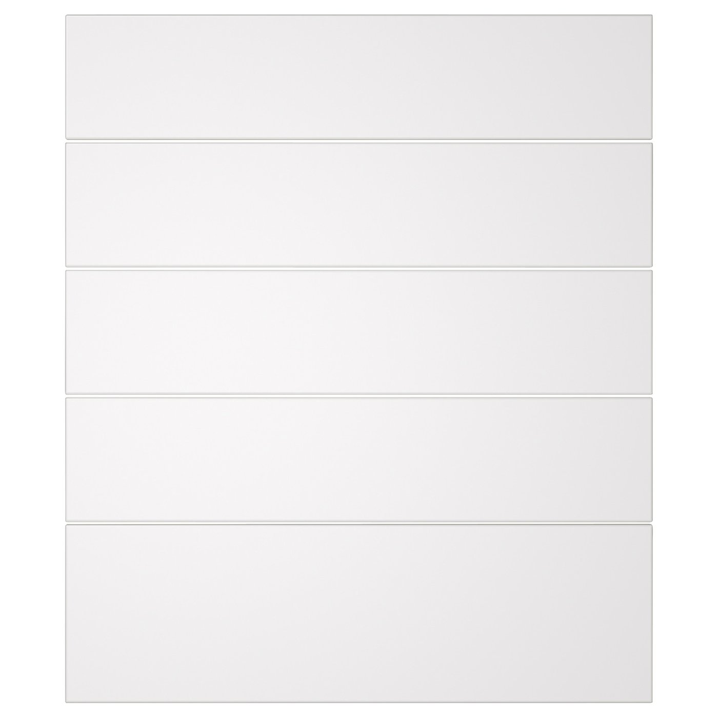 APLARED set di 5 frontali cassetto, bianco, 40x70 cm - IKEA Svizzera