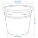CURRYBLAD vaso, da esterno terracotta, 35 cm - IKEA Svizzera