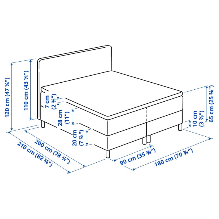 DUNVIK Sommier - Spedizione veloce - Acquista con un click - Acquista ...