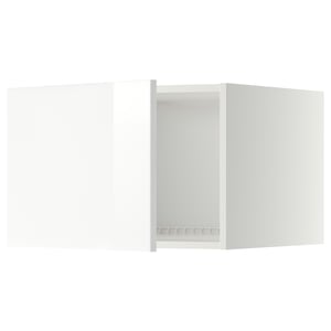METOD Elemento top per frigo/congelatore, bianco/Ringhult bianco, 60x40 ...