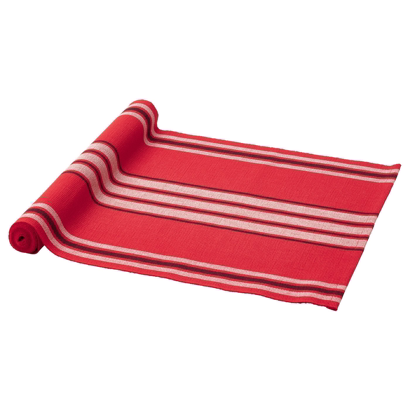 VINTERFINT runner, motivo a righe rosso, 35x130 cm - IKEA Svizzera
