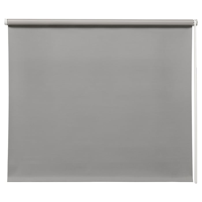 FRIDANS Cortina roller black-out, gris, 80x195 cm - IKEA Chile