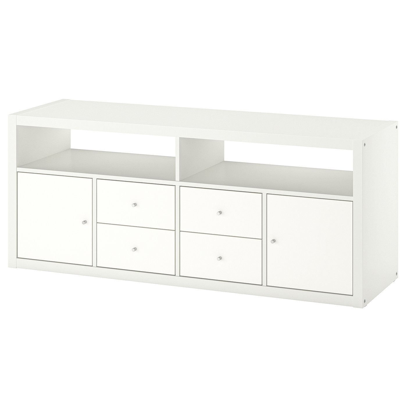 KALLAX Rack de TV, blanco, 147x39x60 cm - IKEA Chile