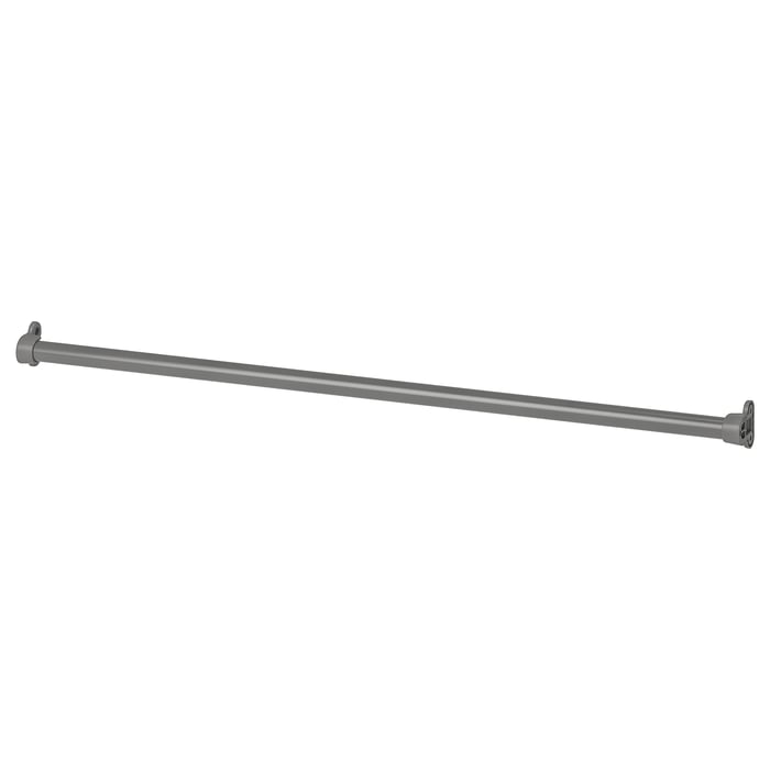 KOMPLEMENT Barra para ropa, Gris oscuro, 100 cm - IKEA Chile