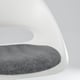 PYNTEN Cojín, gris osc, 41x43 cm - IKEA Chile