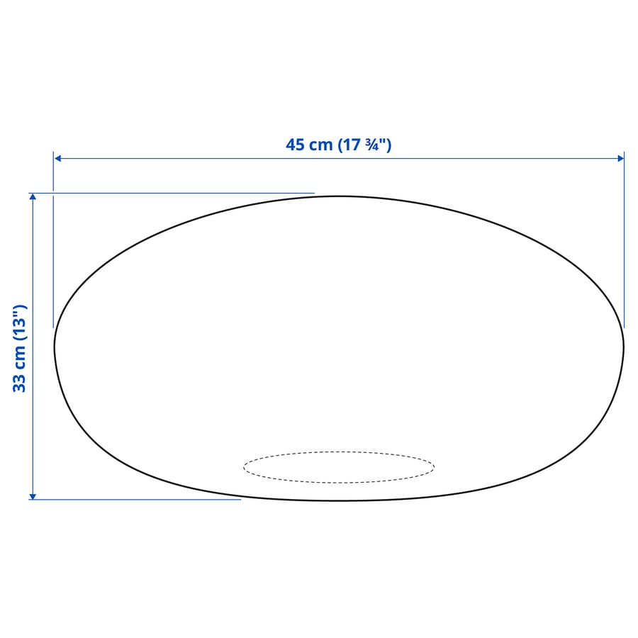 SANDARED Puff, beige, 45 cm - IKEA Chile