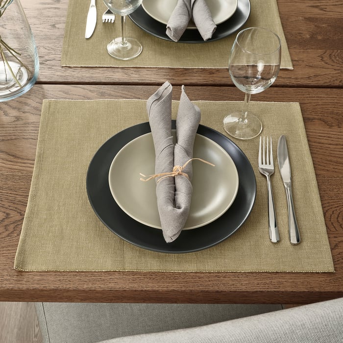 SVARTSENAP Individual, beige, 35x45 cm - IKEA Chile