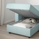 VIMLE Sofá cama 3 cuerpos chaiselongue, Saxemara azul costeño - IKEA Chile