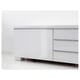 BESTÅ BURS Mueble TV, Alto brillo blanco, 180x41x49 cm - IKEA Colombia