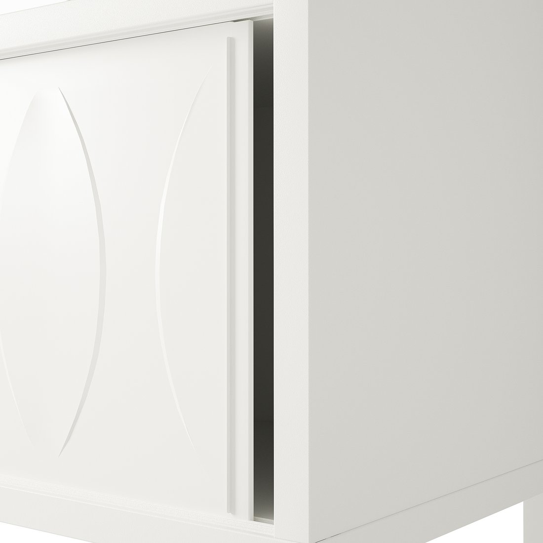 KALKNÄS Mueble con puertas corredizas, blanco, 83x43x137 cm - IKEA Colombia