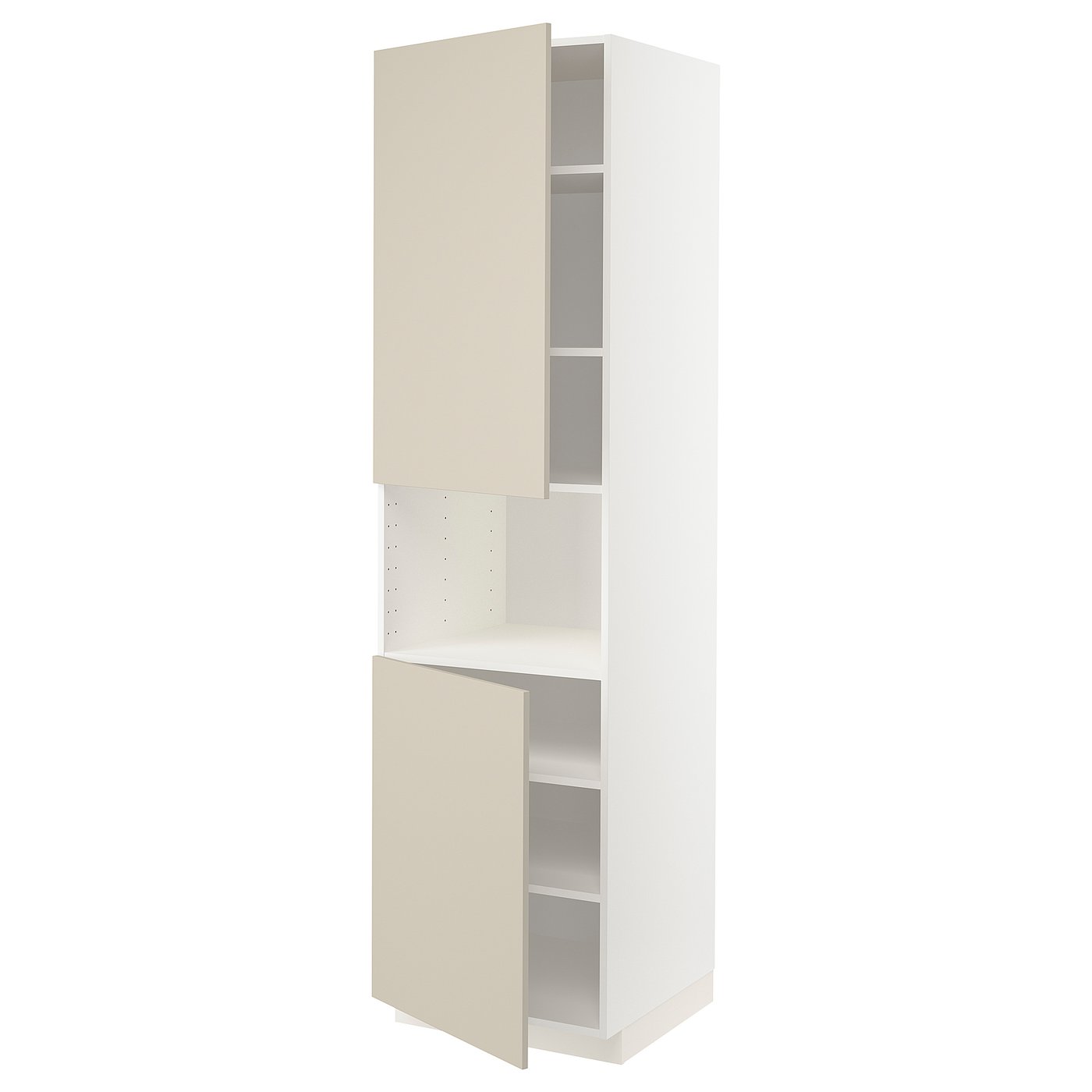 METOD Mueble alto microondas, 2 puertas - IKEA Colombia