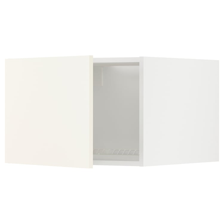 METOD Mueble sobre nevera, blanco/Vallstena blanco, 60x40 cm - IKEA ...