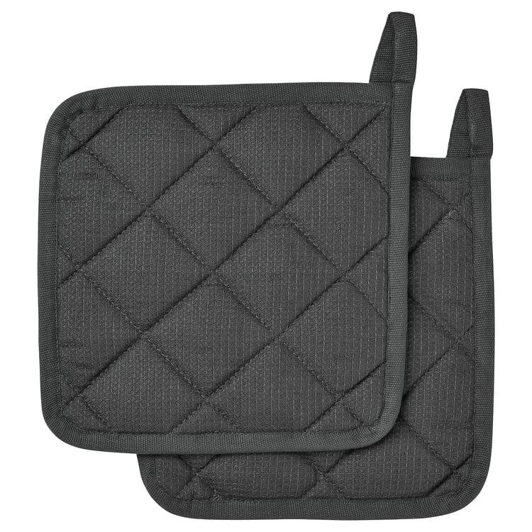 RINNIG Coge ollas, gris, 21x21 cm - IKEA Colombia