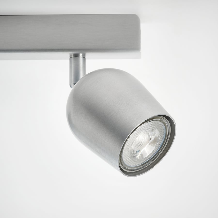 RÖKFRI Spot Led de techo con 3 luces, aluminio - IKEA Colombia