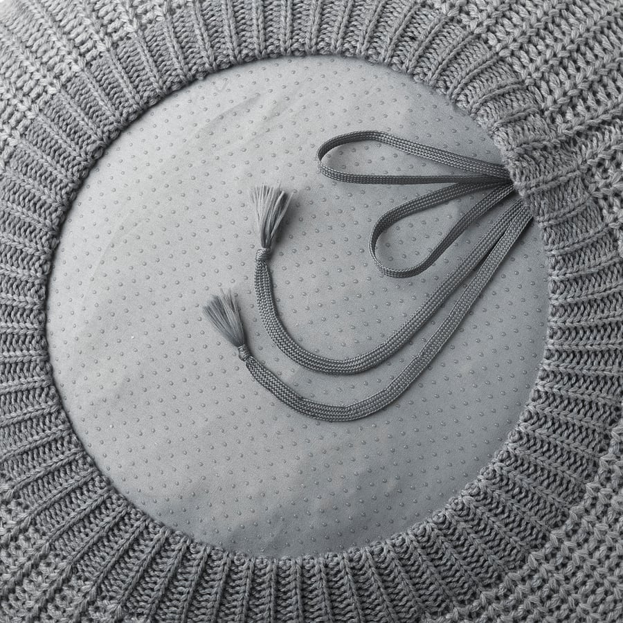 SANDARED Puff, gris, 56 cm - IKEA Colombia