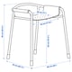 BÄSINGEN židle do sprchy, antracit - IKEA