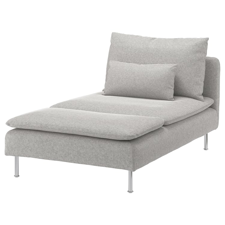 SÖDERHAMN lenoška, Tallmyra bílá/černá - IKEA