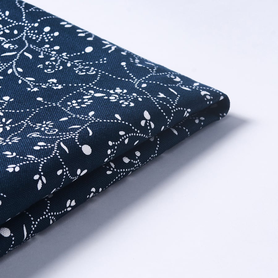 STRANDMON potah na křeslo, Ryrane tm.modrá - IKEA