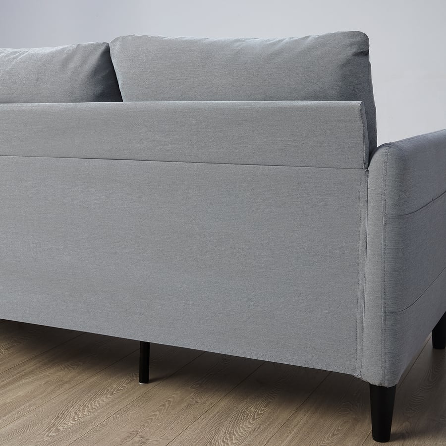 ANGERSBY 3-seat sofa, Knisa light grey - IKEA