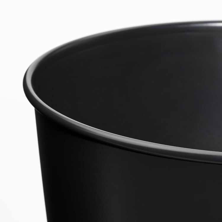 BROKTRAST plant pot, in/outdoor/dark grey, 19 cm - IKEA