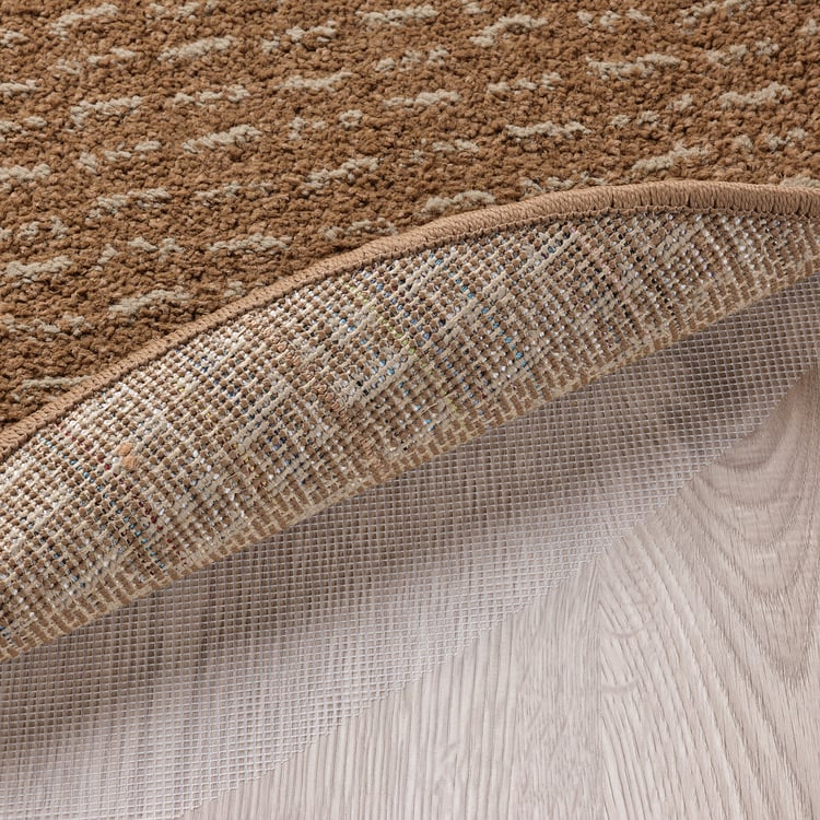 LANGSTED rug, low pile, light brown, 80 cm - IKEA