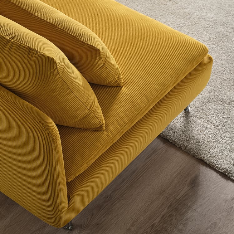 SÖDERHAMN 1-seat section, Kelinge dark yellow - IKEA