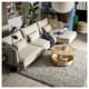 SÖDERHAMN 4-seat sofa-bed, with chaise longue with open end/Fridtuna ...