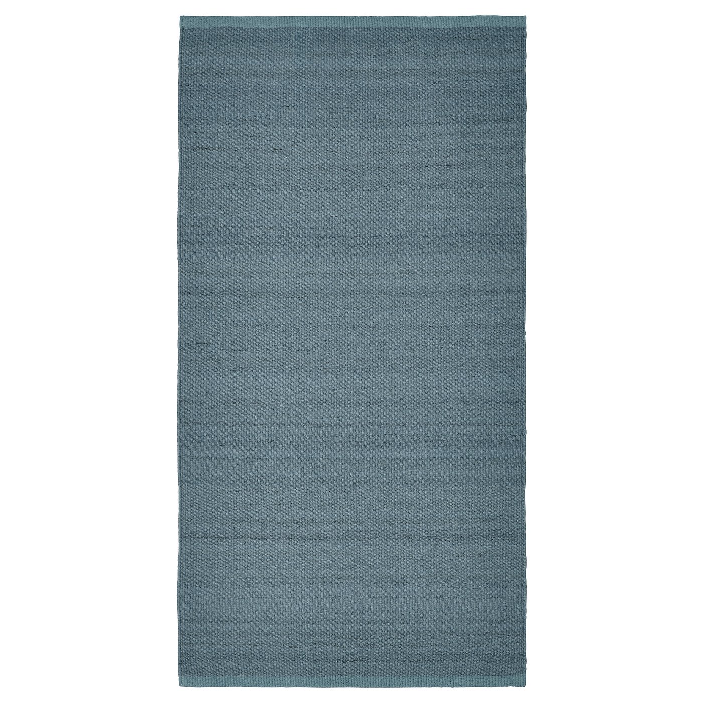 TIDTABELL rug, flatwoven, grey-blue, 80x150 cm - IKEA