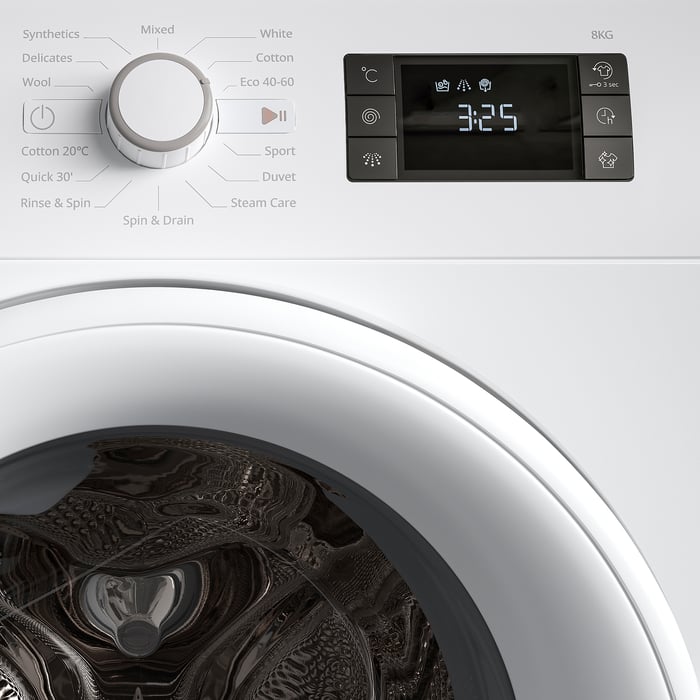 UDDARP washing machine, IKEA 500, 8 kg - IKEA