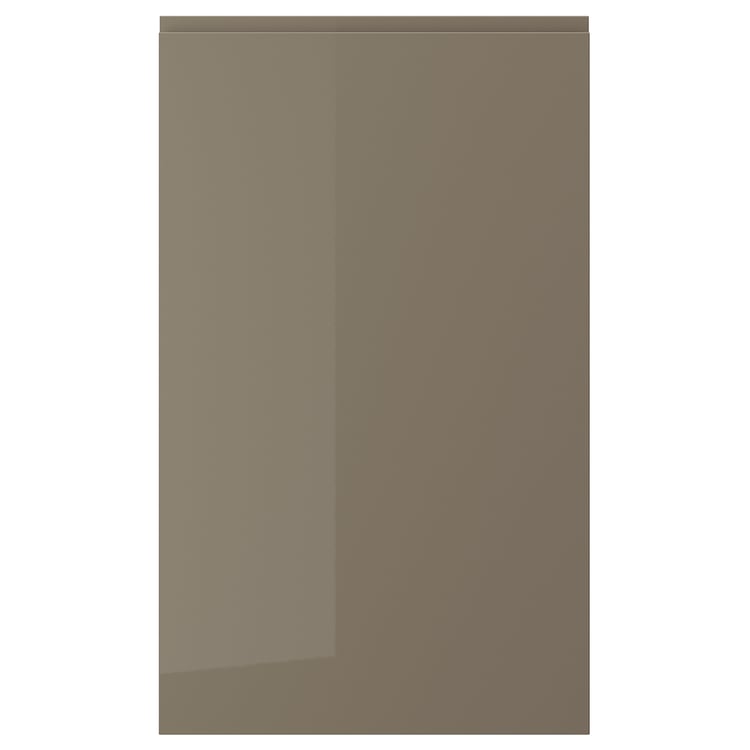 VOXTORP door, high-gloss dark grey-brown, 60x100 cm - IKEA