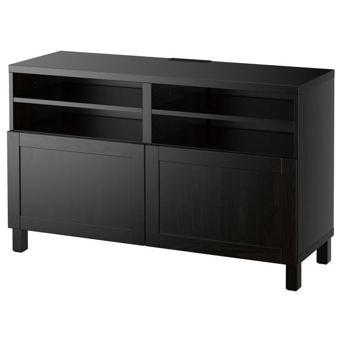 Imagedetailbesta Tv Bank Mit Schubladen Schwarzbraunselsvikenstallarp 2022 09 01377728