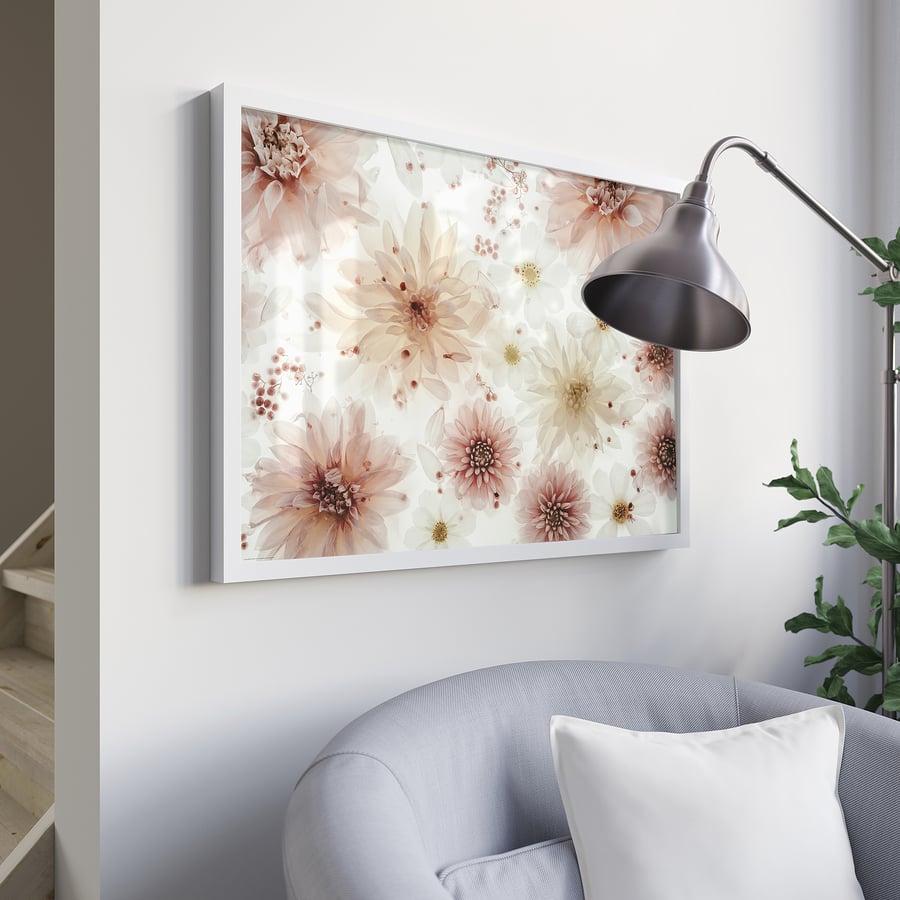 BILD Bild, transparente Blumen, 70x50 cm - IKEA Deutschland