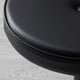 BLYKOBB Hocker mit Rollen, Glose schwarz - IKEA Deutschland