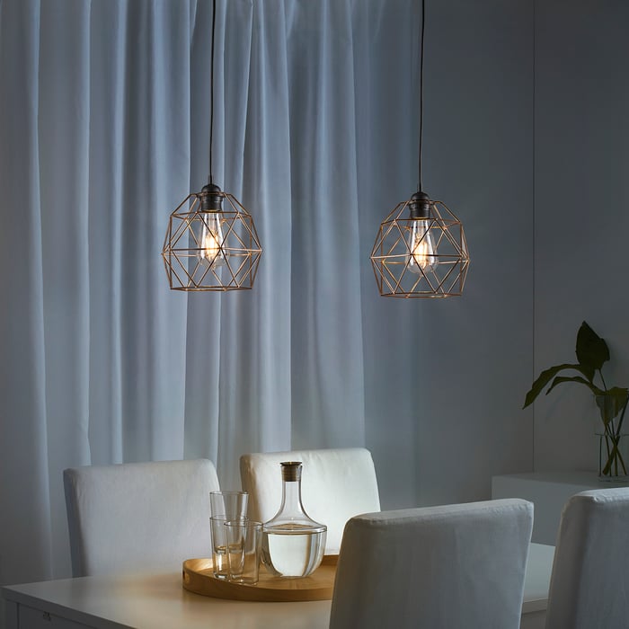 BRUNSTA Hängeleuchtenschirm, kupferfarben, 20 cm - IKEA Deutschland