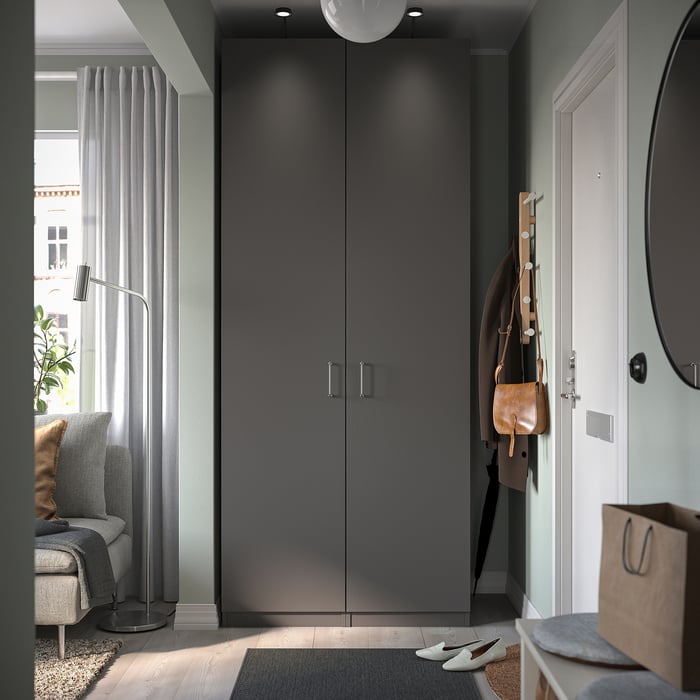FORSAND Tür, dunkelgrau, 50x229 cm - IKEA Deutschland