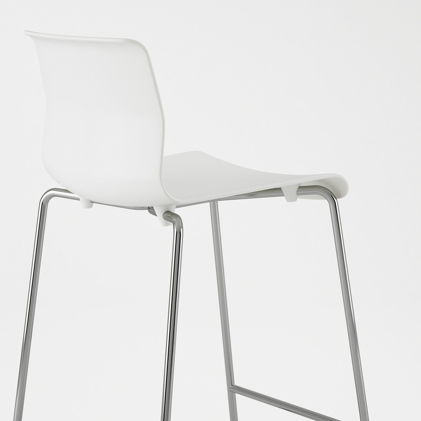 Ikea glenn bar stool black store