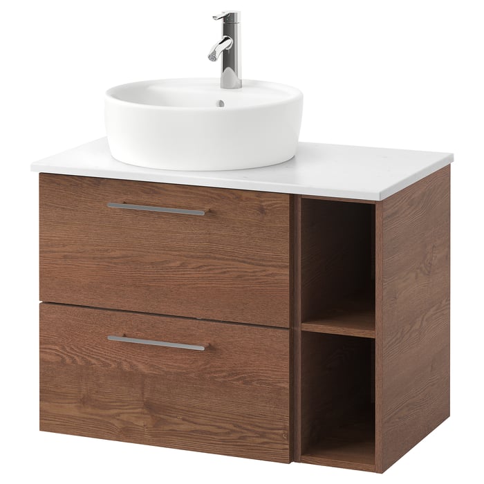 Faszinierend Aufsatzwaschbecken Mit Unterschrank Ikea Fotos