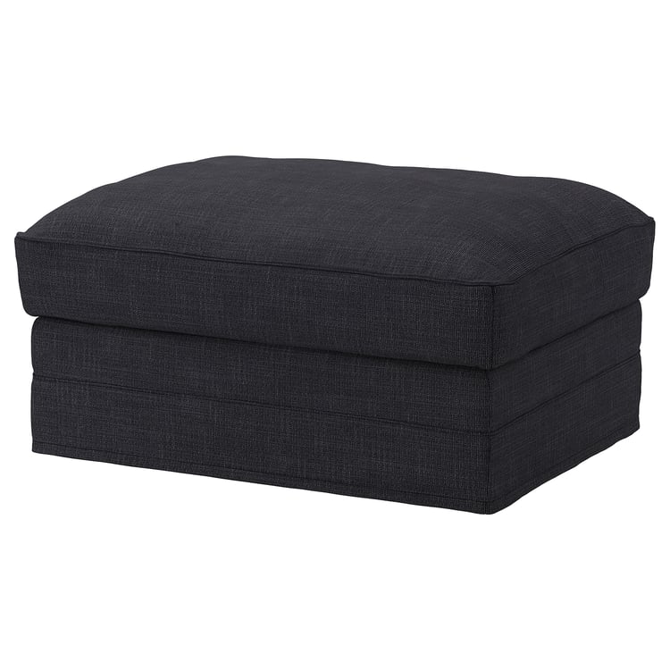 GRÖNLID Bezug für Hocker mit Aufb., Hillared anthrazit - IKEA Deutschland