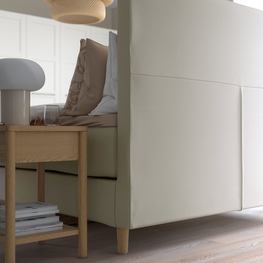 HEMFJÄLLET Boxspringbett, Valevåg mittelfest/Nordberget Odensvi ...