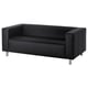KLIPPAN 2er-Sofa, Bomstad schwarz - IKEA Deutschland