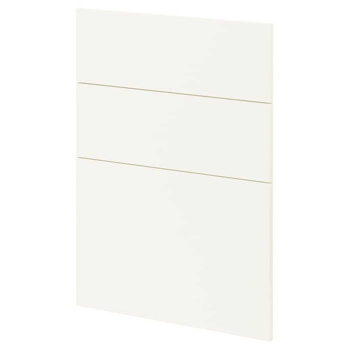 METOD 3 Fronten für Geschirrspüler, Vallstena weiß, 60 cm - IKEA ...