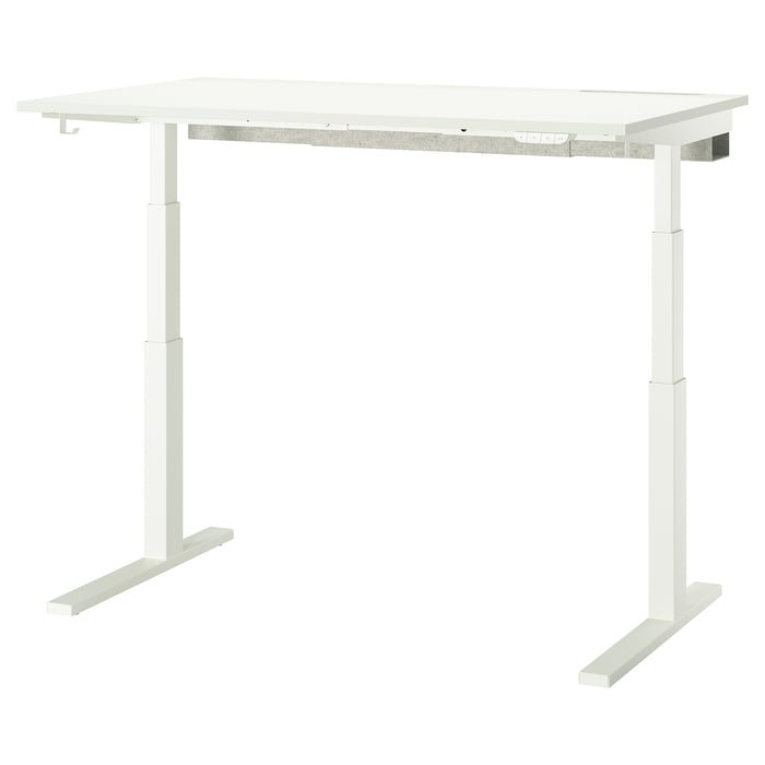 MITTZON Schreibtisch sitz/steh, elektrisch weiß, 140x80 cm - IKEA ...