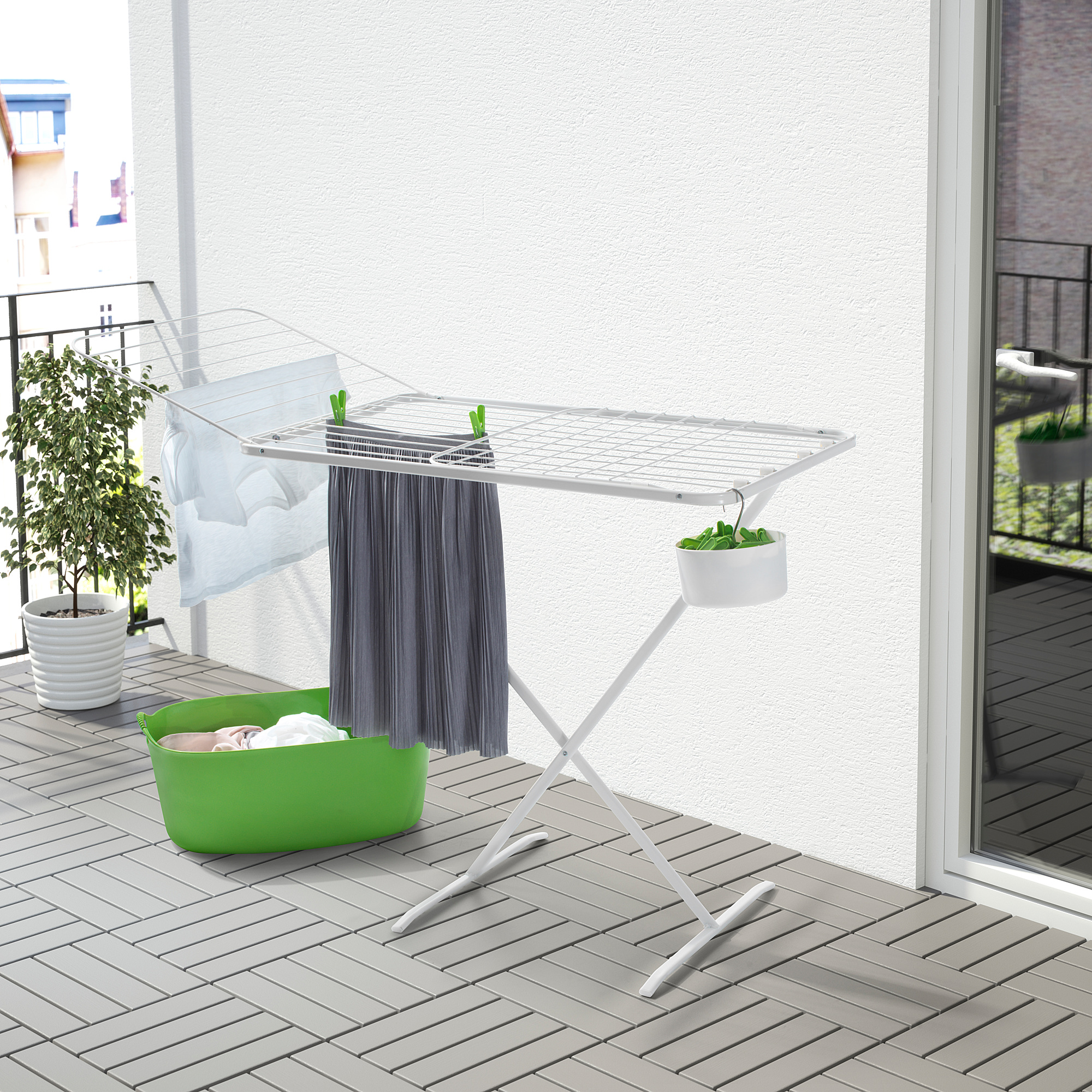 MULIG Wäschetrockner, innen/außen - weiß - IKEA Deutschland
