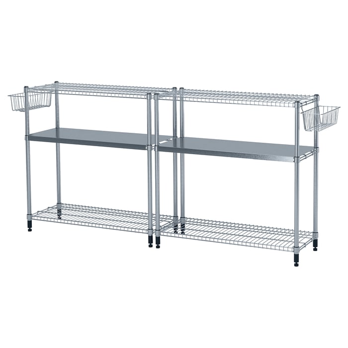 Regalsystem Metall Ikea