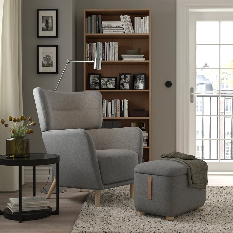 Ikea Ohrensessel Graufeed
