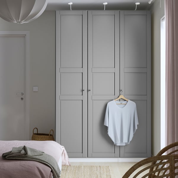 Erstaunlich Ikea Kleiderschrank Hochglanz Grau Fotos