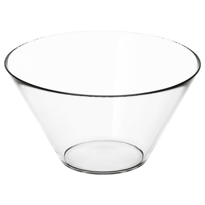 TRYGG Servierschüssel, Klarglas, 28 cm - IKEA Deutschland