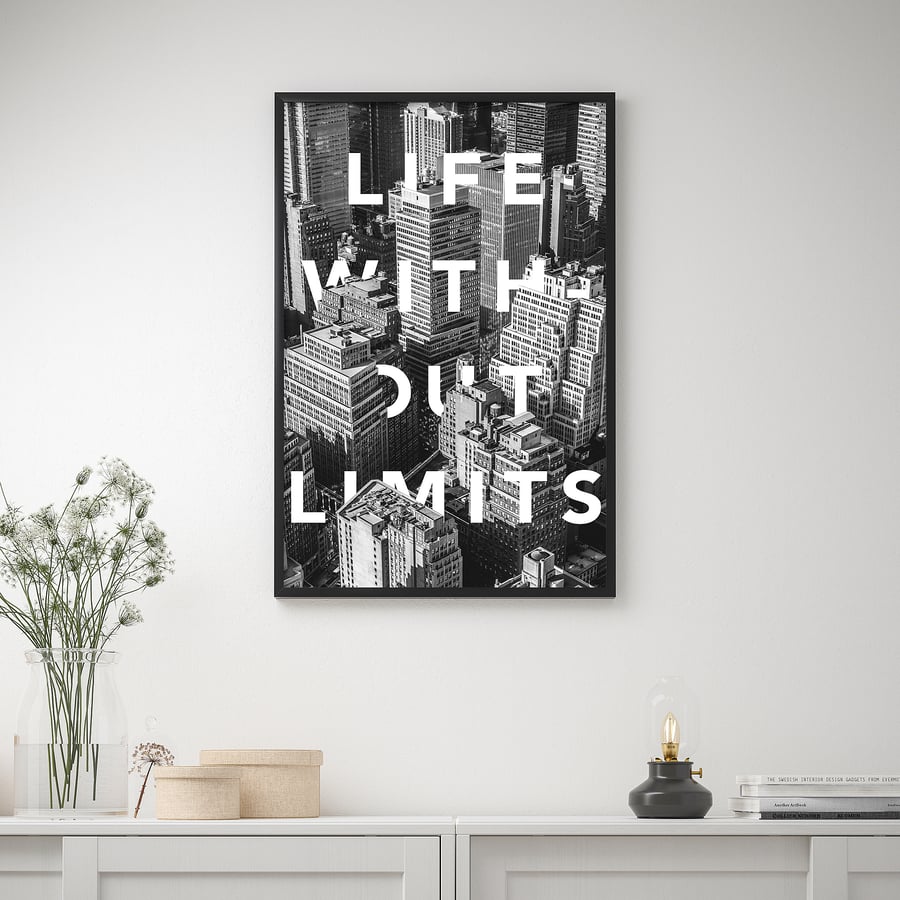 BILD poster, life without limits, 61x91 cm - IKEA Germany BILD poster, life without limits, 61x91 cm - IKEA Germany