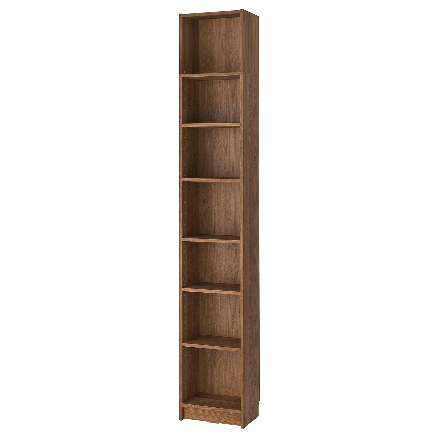 BILLY bookcase with height extension unit, brown walnut effect ...