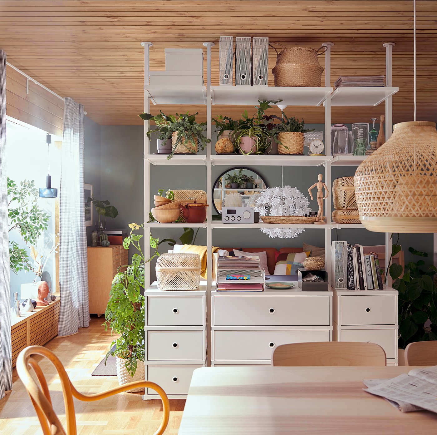 Open shelving kitchen ikea store